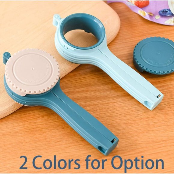 vigor | Kitchen | Bag Clips Plastic Removable Rotating Lid Large ...